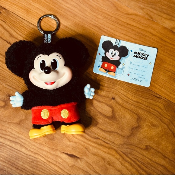 POP MART | Toys | Pop Mart Mickey Mouse Disney Keychain Plush Bag Charm ...